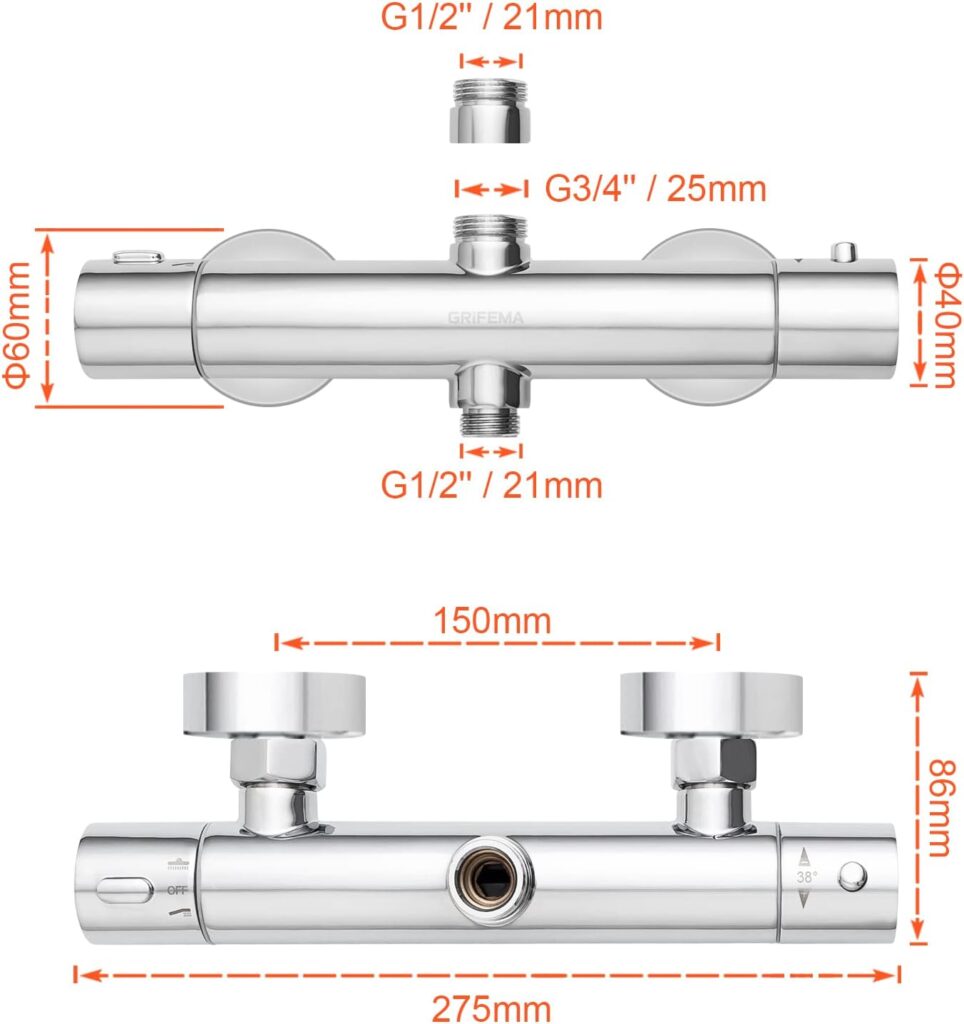 Shower Mixer Bars | Ultimate Guide to Perfect Temperatures