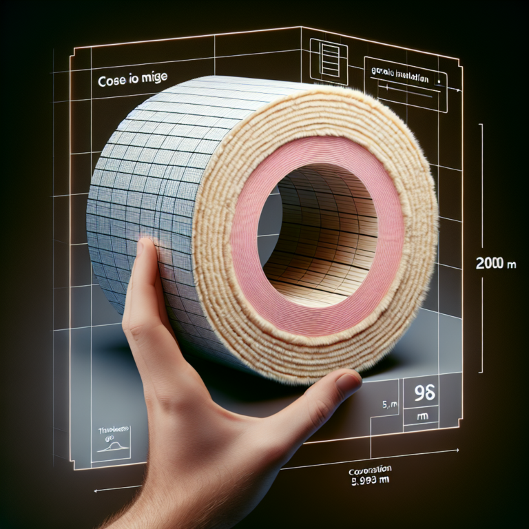 200mm Insulation | Square Metre per Roll