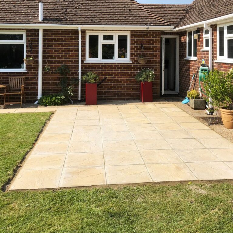 Laying Paving Slabs on Grass | Guide